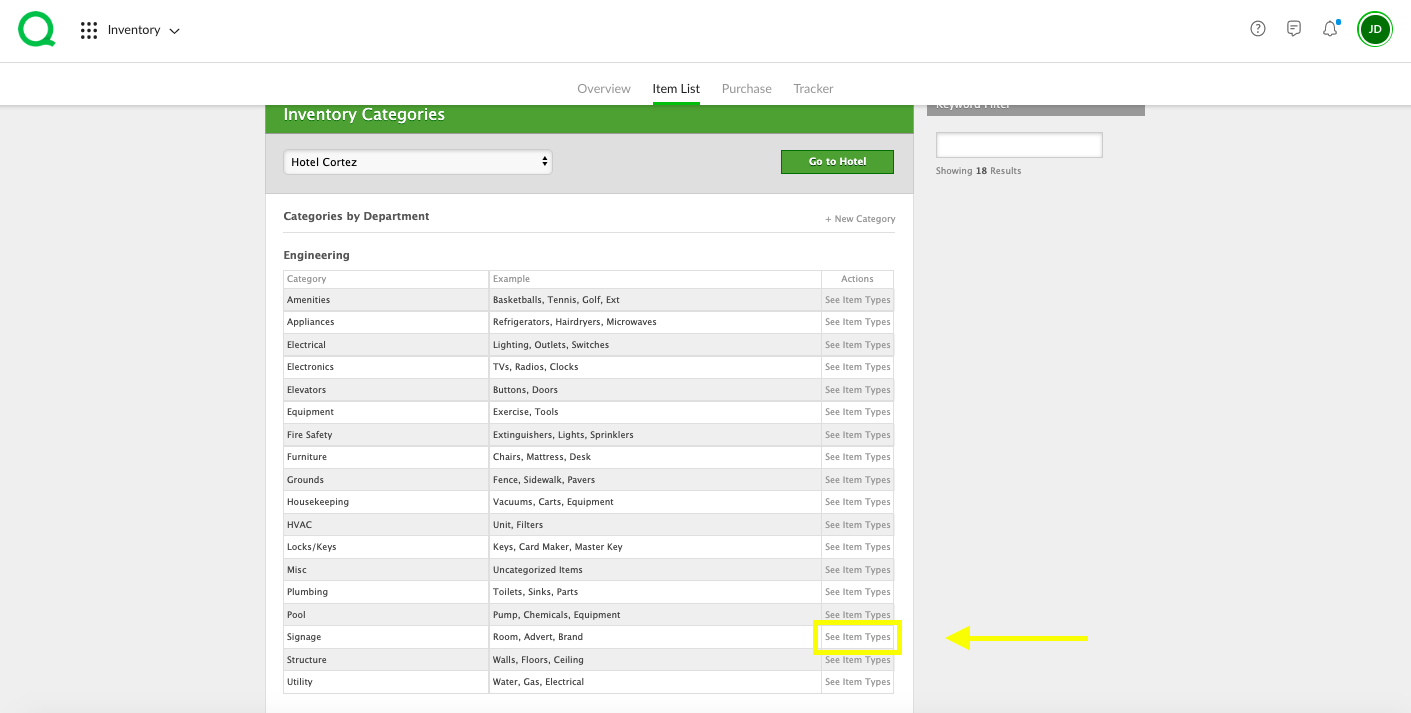 Adding Inventory - learn Quore